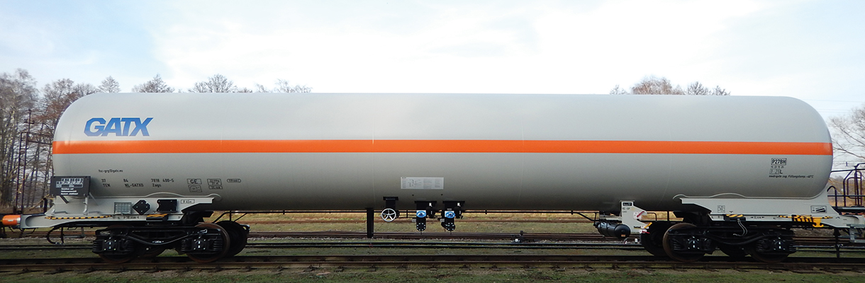 Railcar Availability: 119m³ multi-purpose champion gas railcar