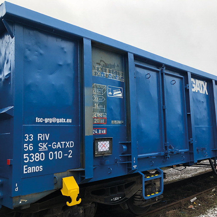GATX Rail Europe Eanos Railcar