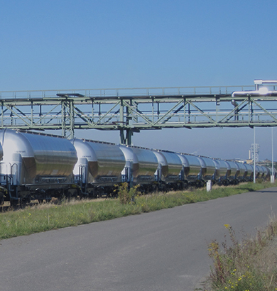 GATX Rail Europe Powder Railcars