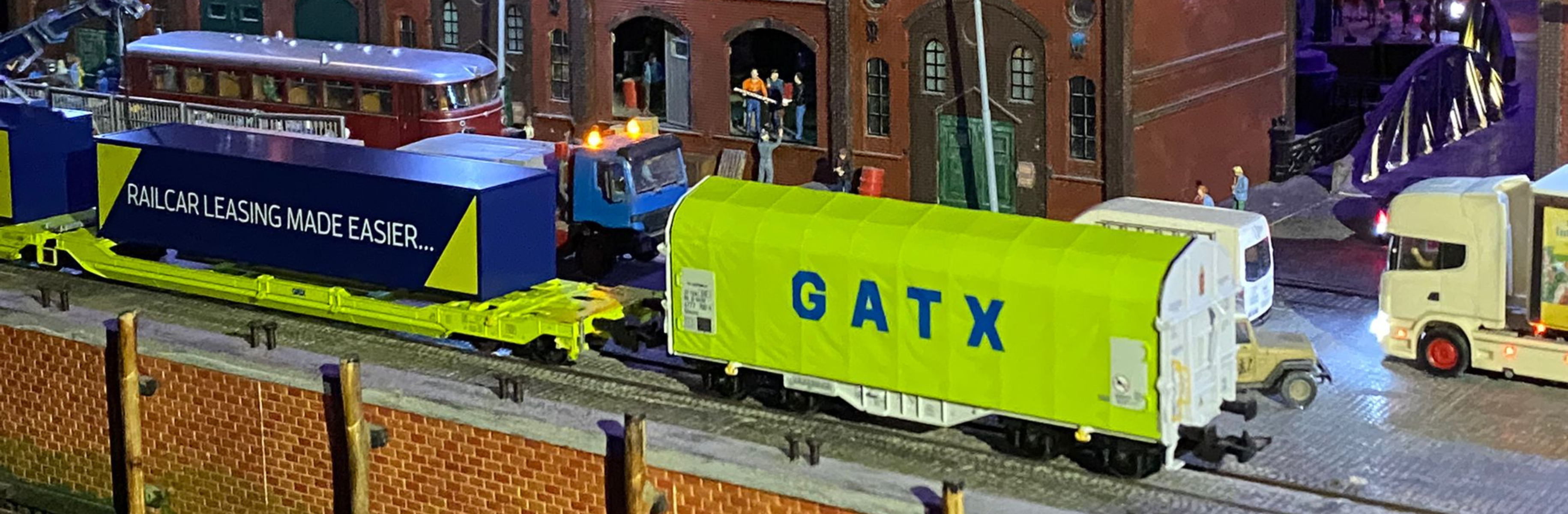 Special GATX Railcar Handover at Impressive Miniatur Wunderland Hamburg ...