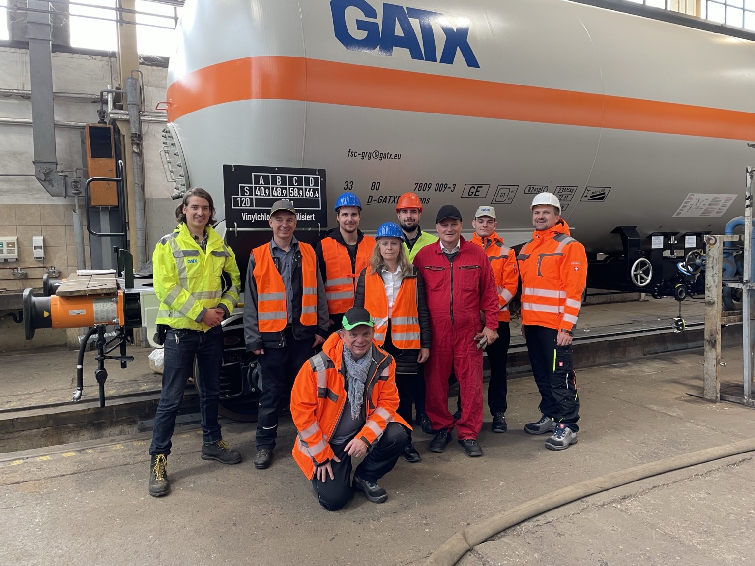 Handover of New Specialized Railcars to Vestolit, Chemical Industry ...