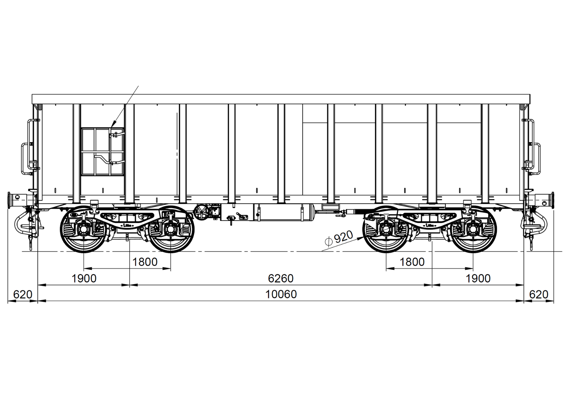 GATX Rail Europe Eamnos Railcar