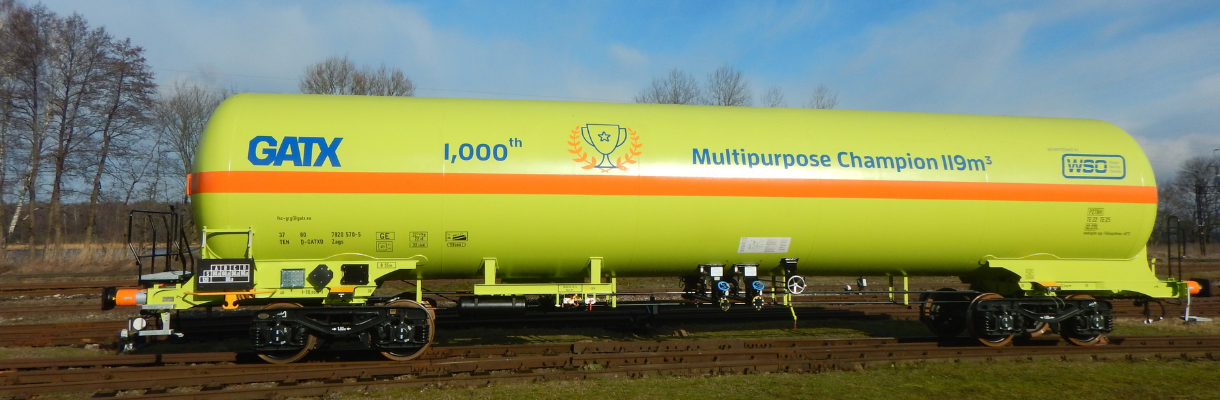 119m³ Multi-Purpose Champion Gas Railcar